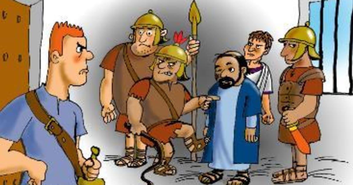 Paul and Silas in jail - PowerPoint and Flashcards