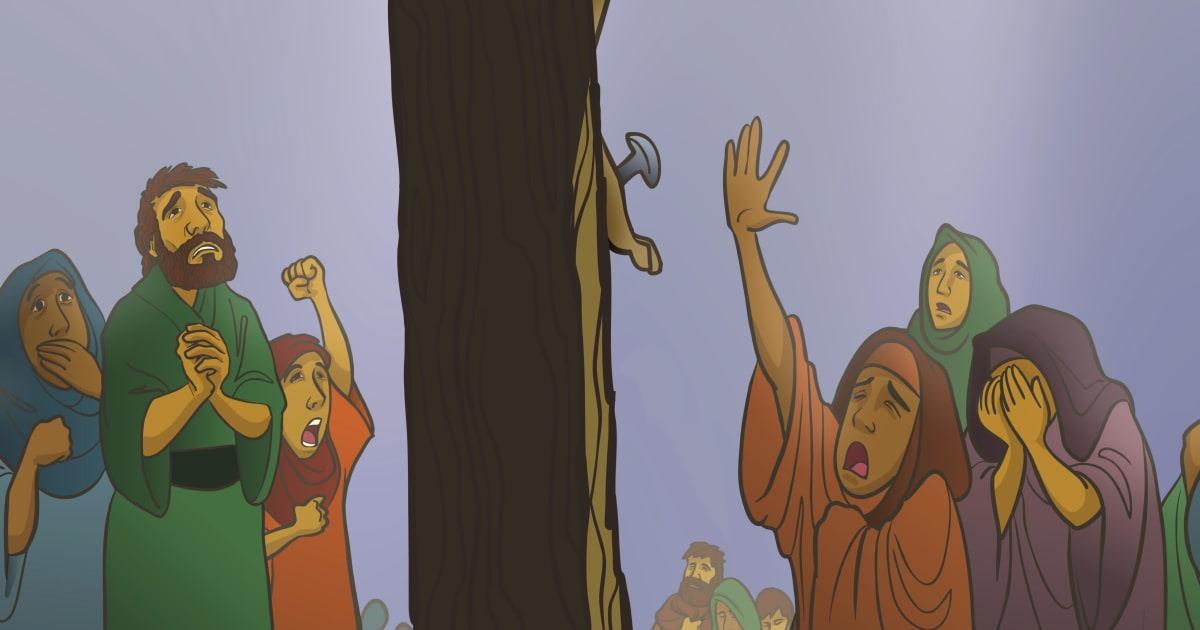 Jesus' Life Illustrations - Crucifixion