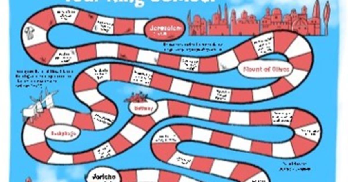 Palm Sunday Board Game